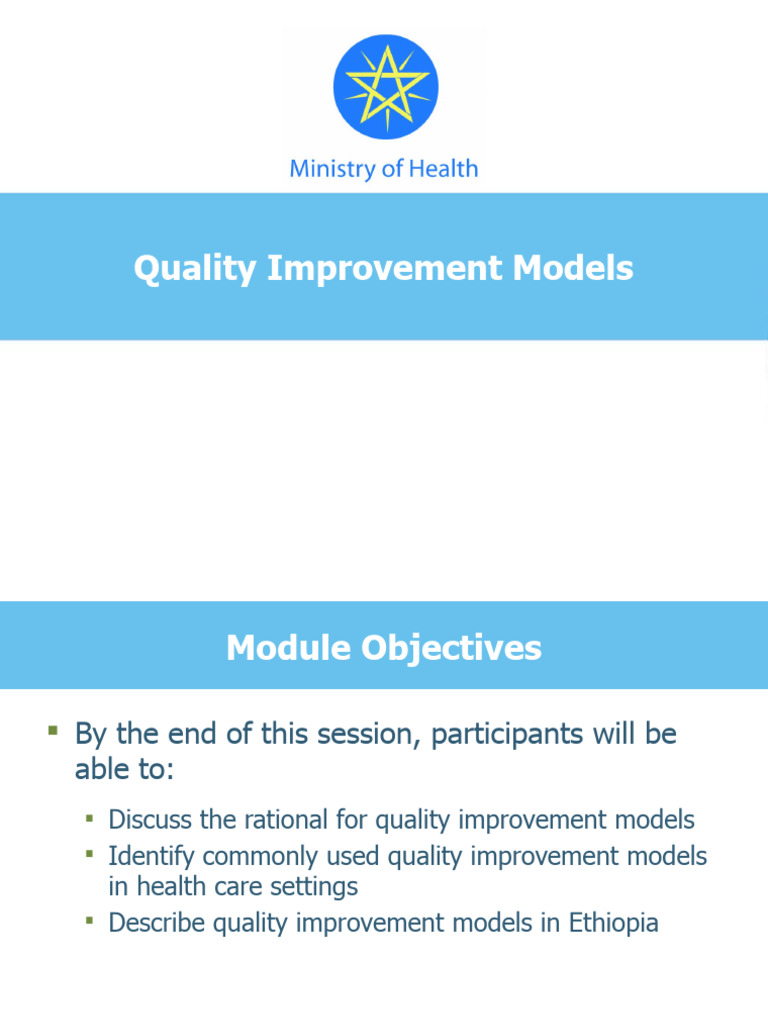 Module 2 - Quality Improvement Models | PDF | Six Sigma