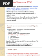 PMP Earned Value Management (EVM) Calculation Explained | PDF
