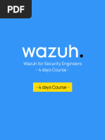 Wazuh Installation and Configuration | PDF | Computer Data Storage | Server (Computing)