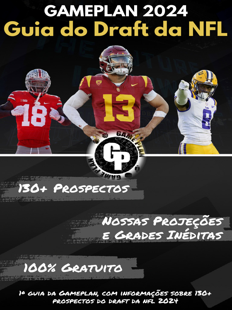 Guia Gameplan - NFL Draft 2024 | PDF | Futebol americano | Ligas de ...