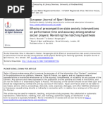 Csai 2 Precompetitive Anxiety Test | PDF | Anxiety | Self Esteem