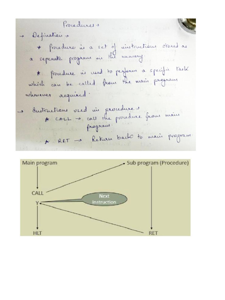 Chapter 5 Notes Procedures & Macros | PDF