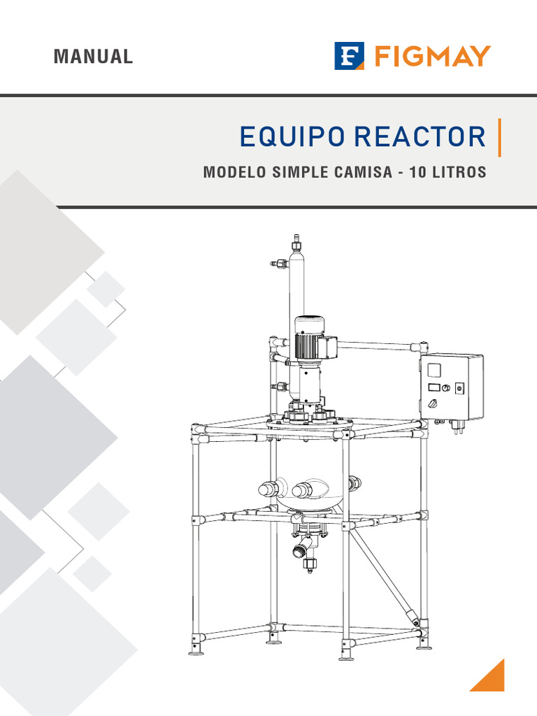 Manual Reactor 10litros | PDF | Tornillo | Motor a reacción