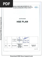 Pdo Hse Policy | PDF | Safety | Public Sphere