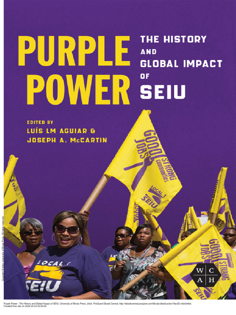 Purple Power The History and Global Impact of SEIU | PDF | Employment ...