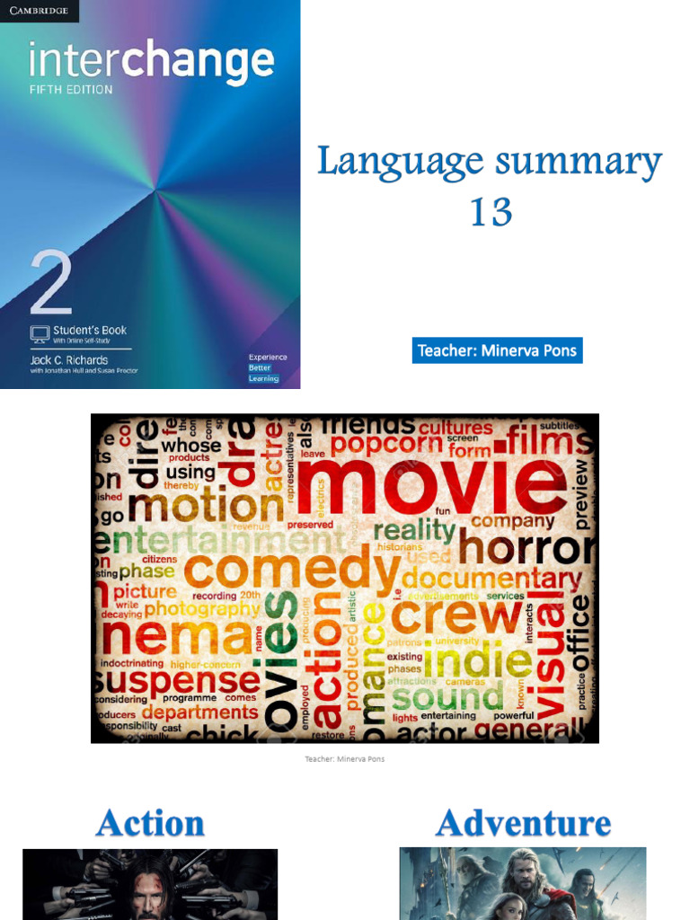 Minerva Pons: Film and Acting Insights | PDF | Teachers