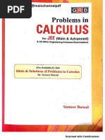 Sameer Bansal's Calculus Solutions | PDF