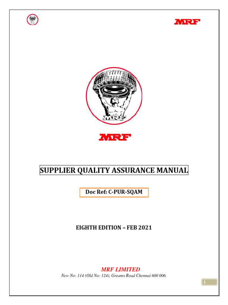 SQAP Manual-8th Edition | PDF | Quality Management System | Audit