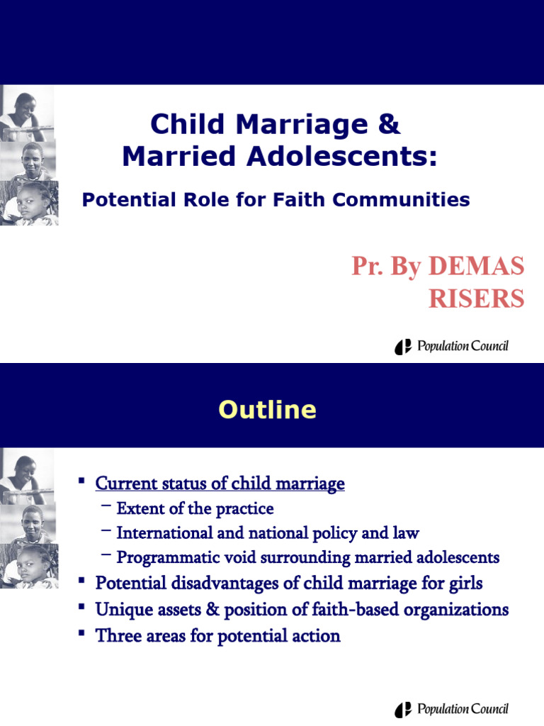 Child Marriage | Download Free PDF | Marriage | Child Marriage