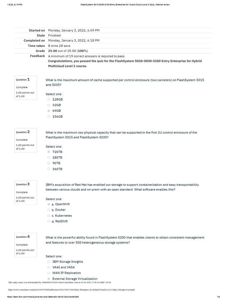 3 FlashSystem - 5010 - 5030 - 5100 - Entry - Enterprise - For - Hybrid - Cloud - Level - 2 ...