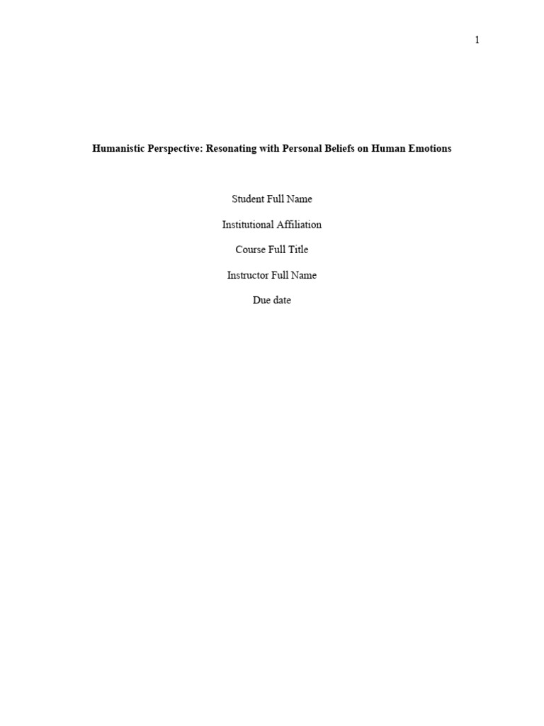 Humanistic Perspective | PDF | Humanistic Psychology | Psychotherapy Humanistic Perspective | PDF | Humanistic Psychology | Psychotherapy