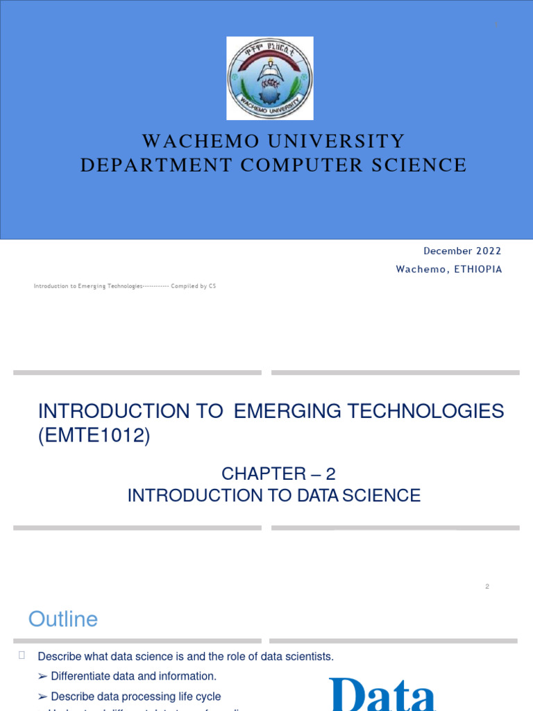 Chapter 2 EMTE@Kibru 014914 | PDF | Apache Hadoop | Data