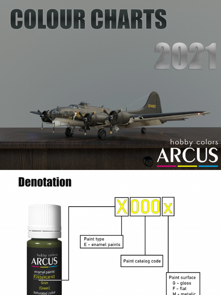 Arcus - Colour Charts 2021 | PDF