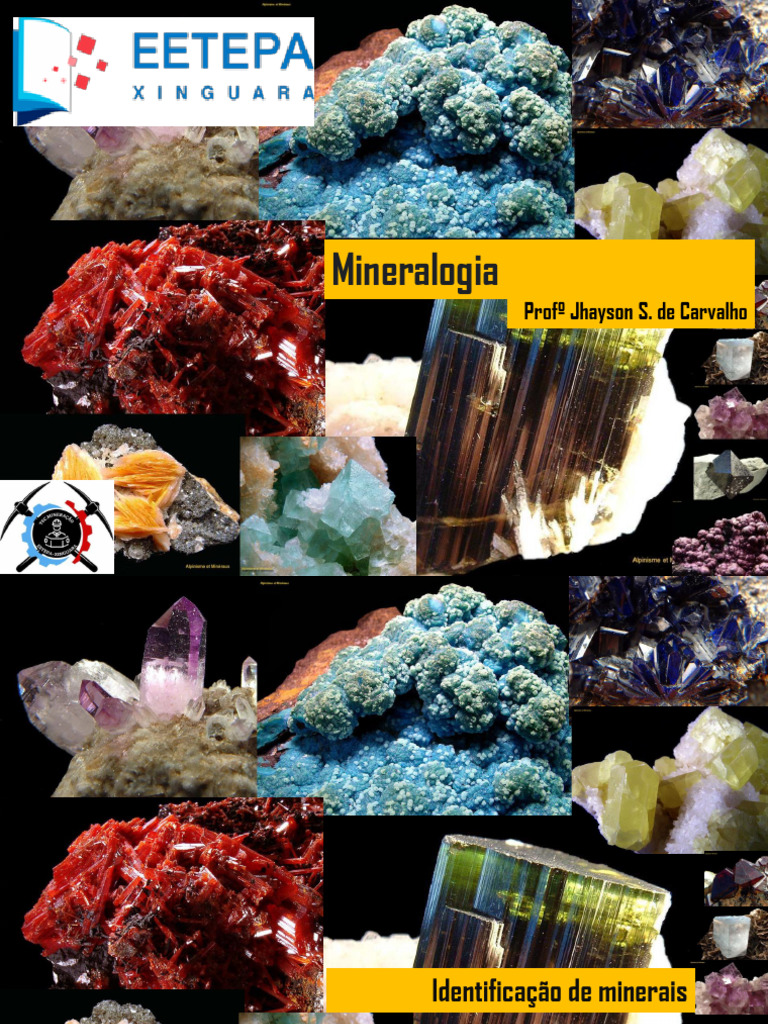 Aula 06 Identificação Dos Minerais 073448 Pdf Minerais