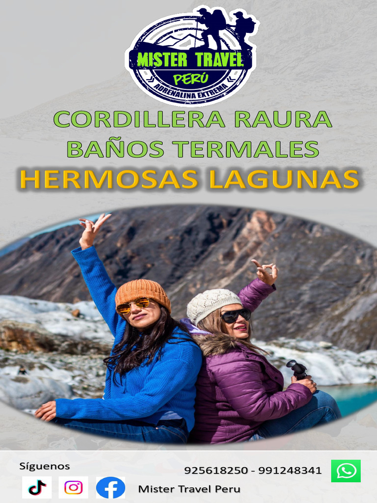 Cordillera Raura 2024 | PDF | Turismo