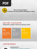 Daily ESD Audit Checklist | PDF | Power (Physics) | Electronic Engineering