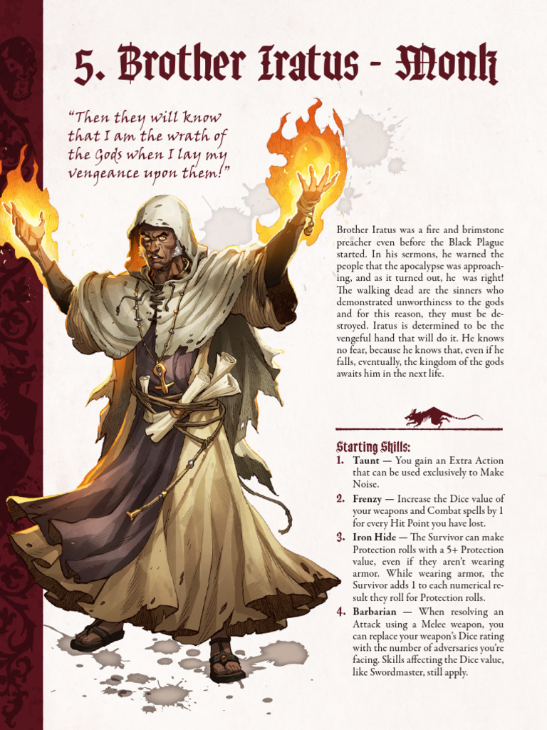 Brother Iratus - Monk | PDF
