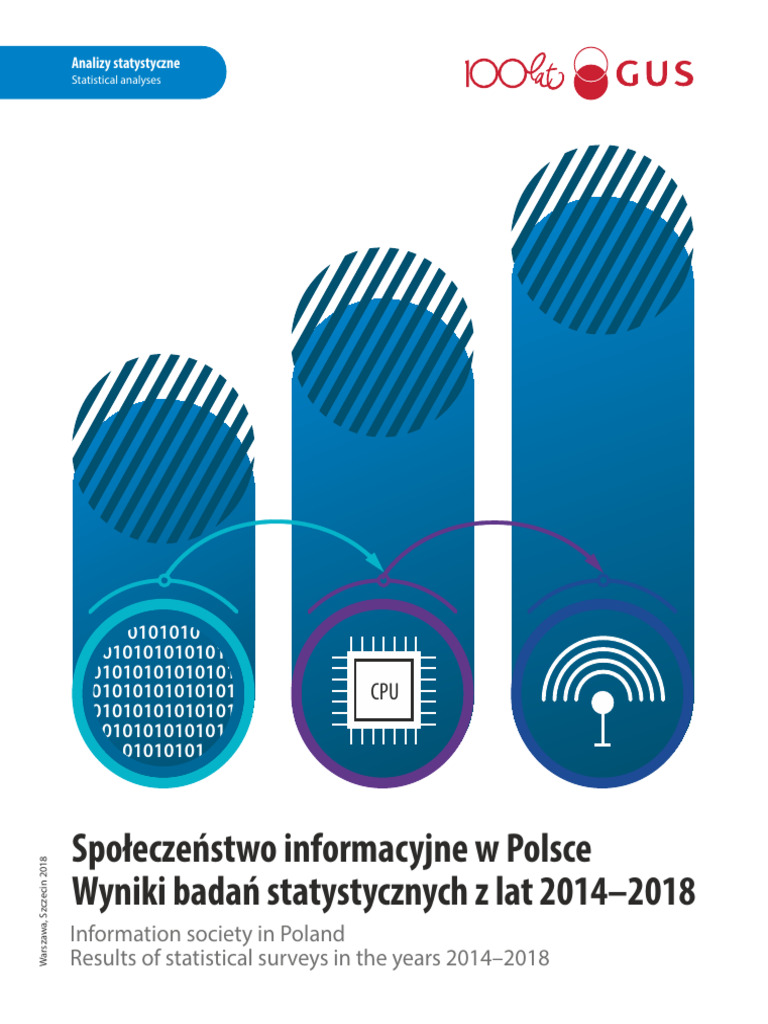 Spoleczenstwo Informacyjne W Polsce. Wyniki Badan Statystycznych Z Lat ...