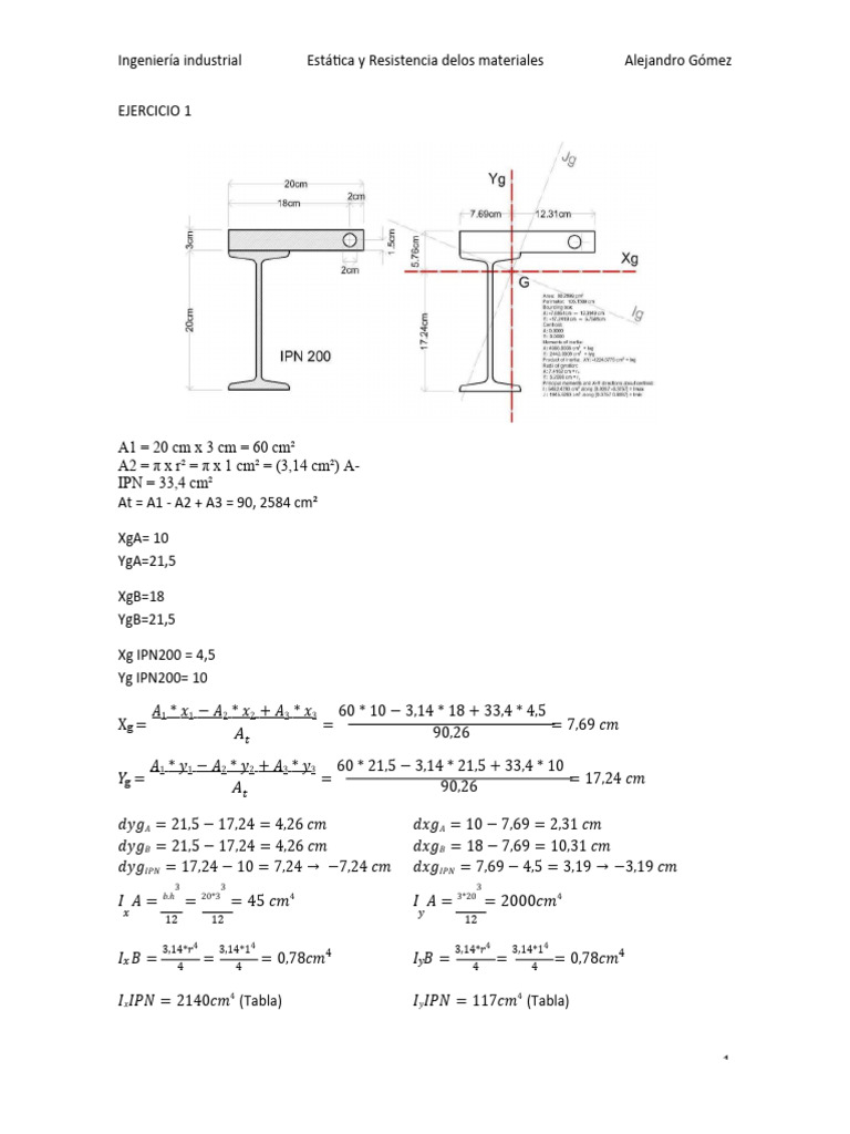 Estatica Tp2 Ale | PDF | Mecánica | Mecanica clasica