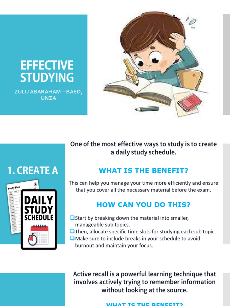 Effective Studying | PDF