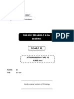 Maaltyd Gedig Deur PJ Philander Vrae en Antwoorde | PDF