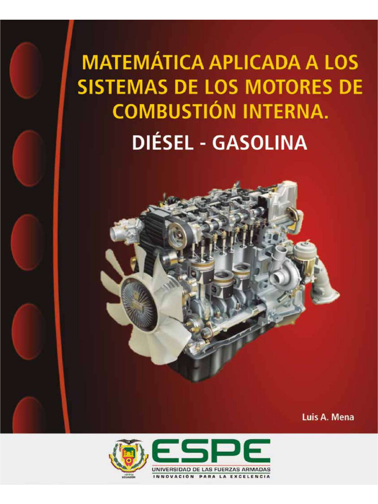 matematicas aplicadas a sistemas de combustion interna | PDF