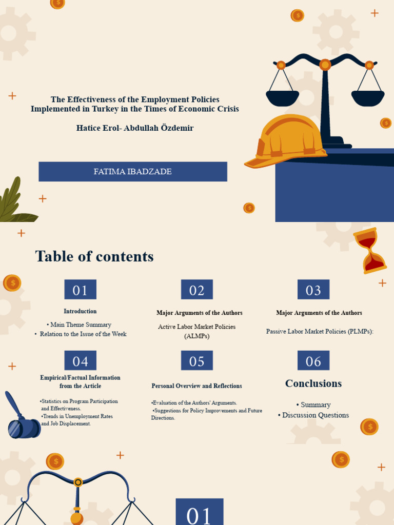 Labor Law Thesis Defense by Slidesgo | PDF | Employment | Unemployment