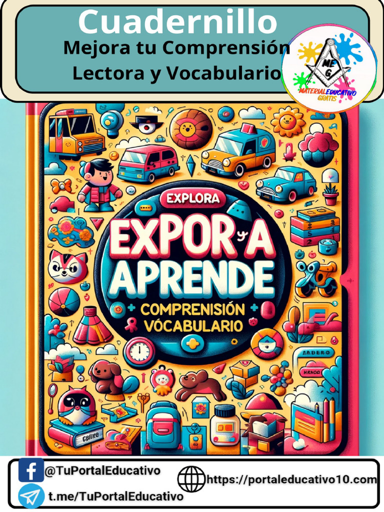 Explora y Aprende Mejora Tu Comprensión Lectora y Vocabulario Portaleducativo10 | PDF