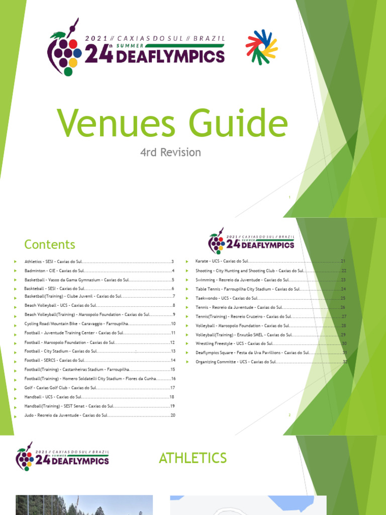Venues-Guide-Rev-04 | PDF | Sports