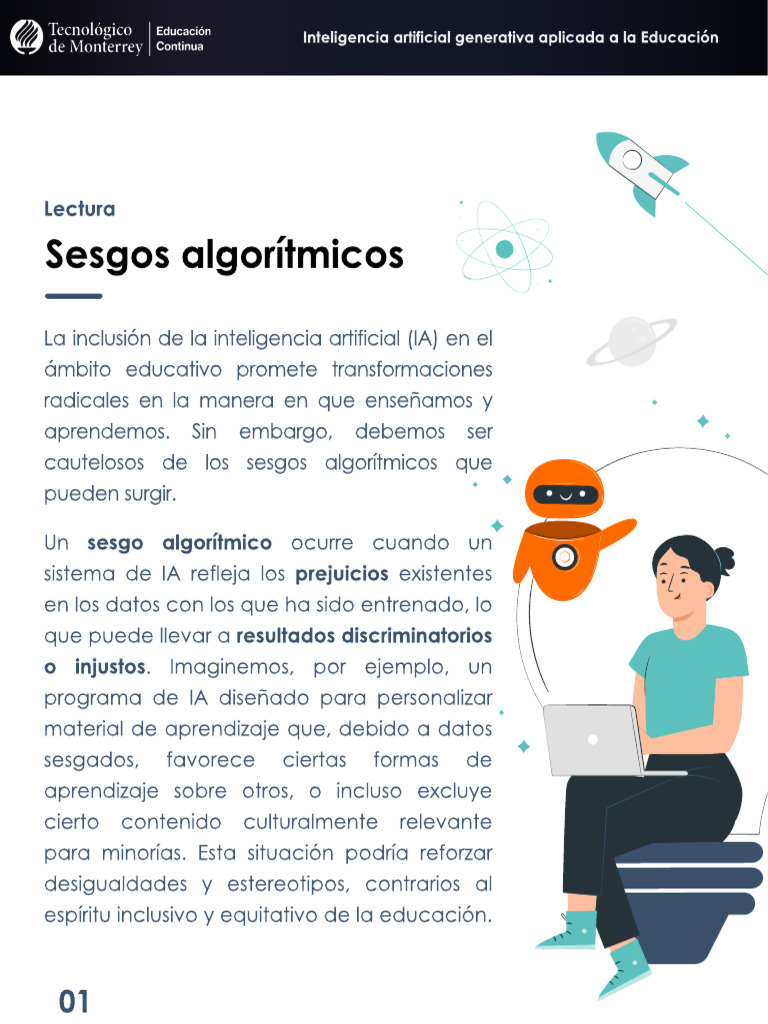 IED07-04LEC Sesgos algorítmicos | PDF | Inteligencia artificial | Inteligencia (IA) y semántica