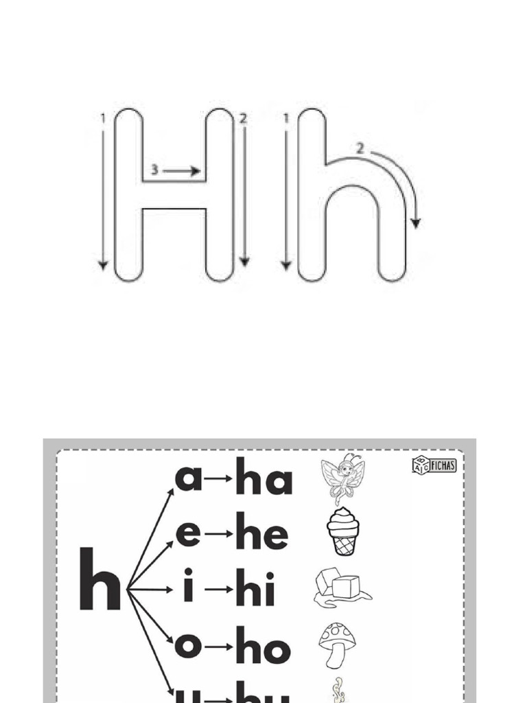 letra Hh | PDF