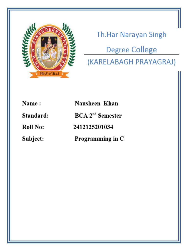 Front Page and Acknowledgement | PDF | Application Software | Computing