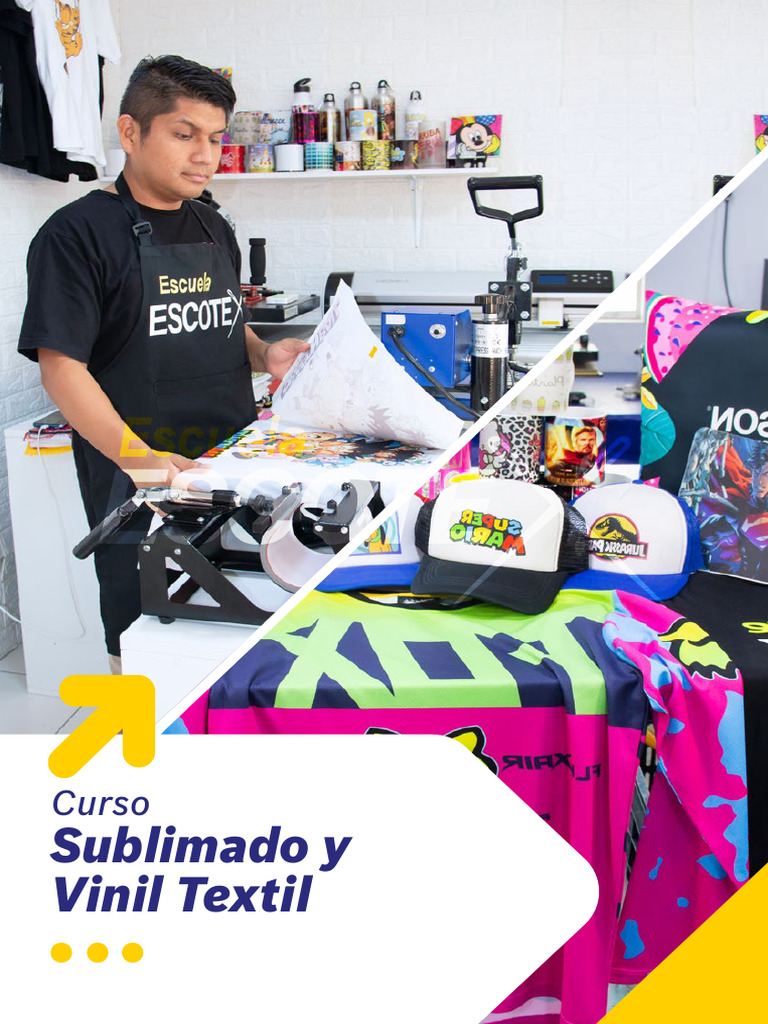 Brochure Sublimado y Vinil Textil Presencial | PDF