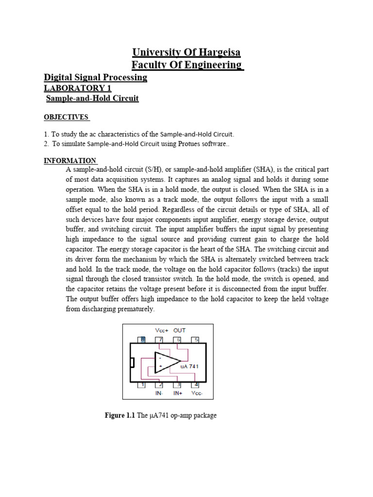 Lab1 Sampling | PDF | Electronic Circuits | Amplifier