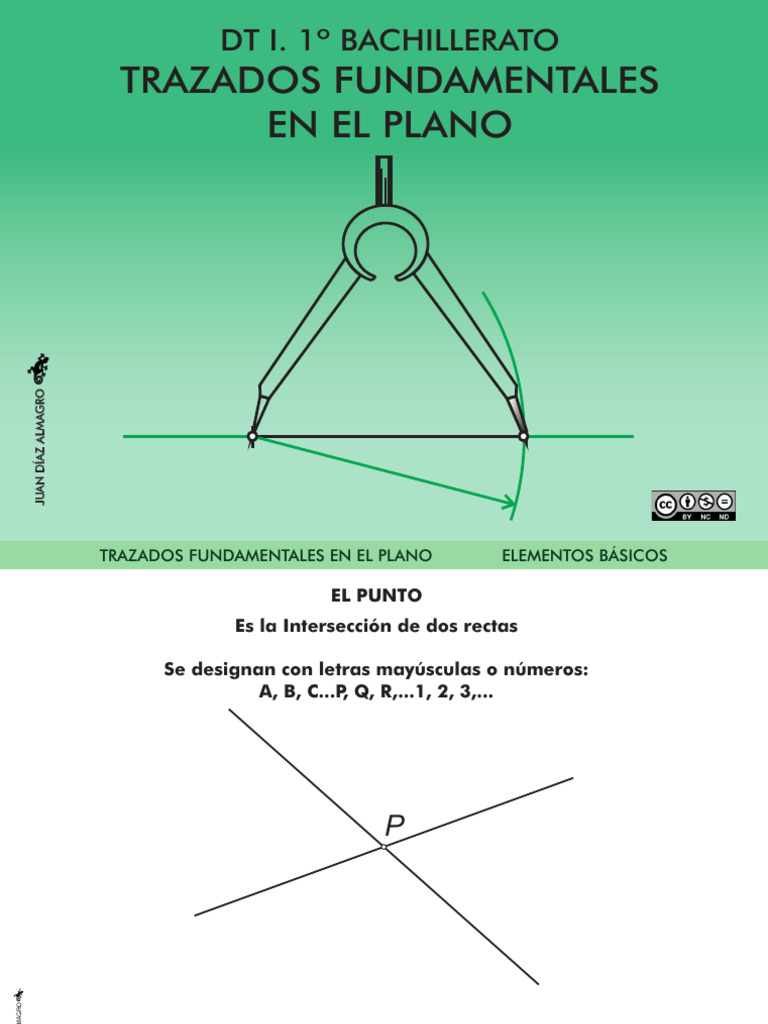 1.0. DT 1. Trazados Fundamentales en El Plano. Presentación | PDF | Perpendicular | Línea ...