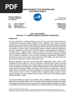 COMESA Objectives and Achievements | PDF | Infrastructure | Regional ...