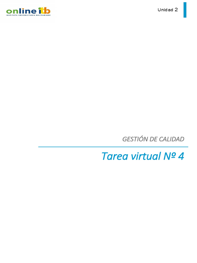 Orientaciones para La Tarea Virtual # 4 | PDF | Benchmarking | Bibliografía
