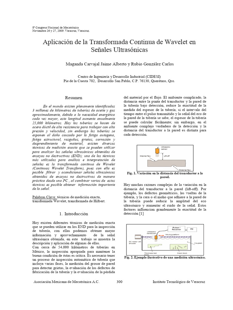 Transformada de Wavelet | PDF | Wavelet | Frecuencia