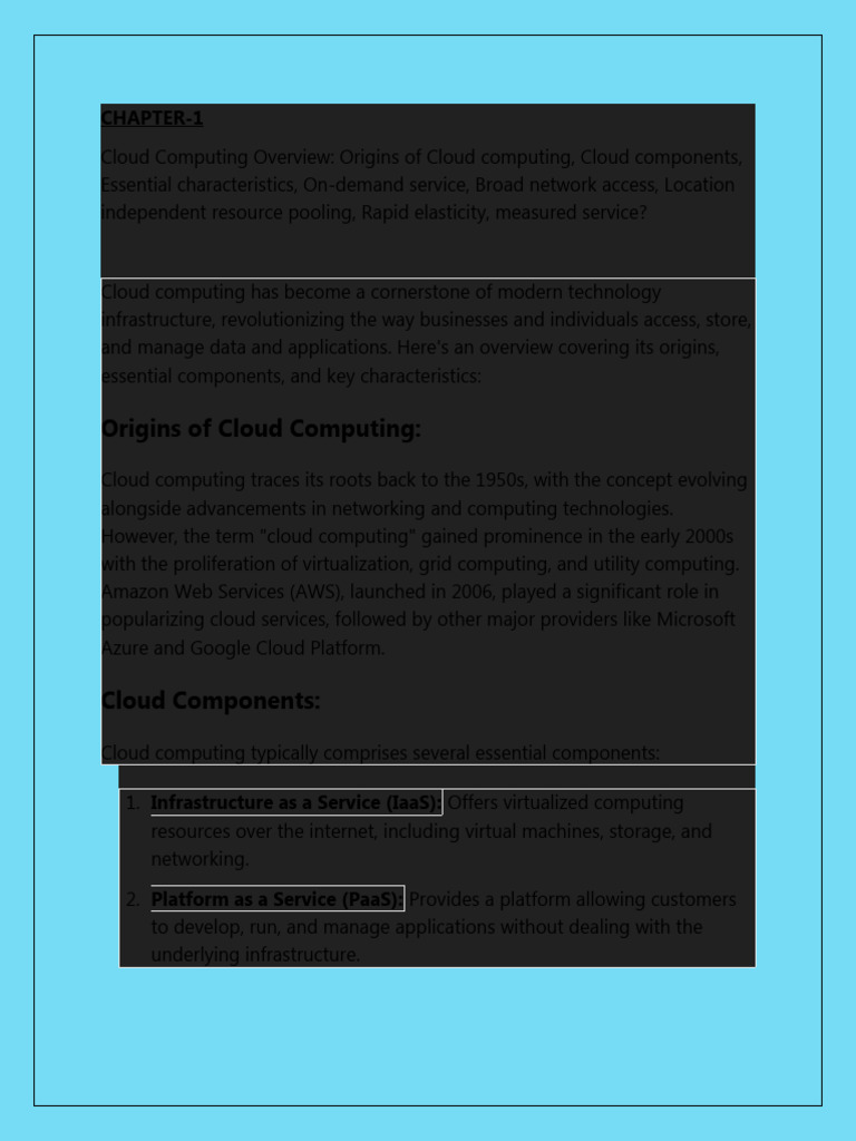 Cloud Computing 6th Sem | PDF | Cloud Computing | Virtualization