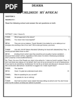 Woza Albert Script | PDF