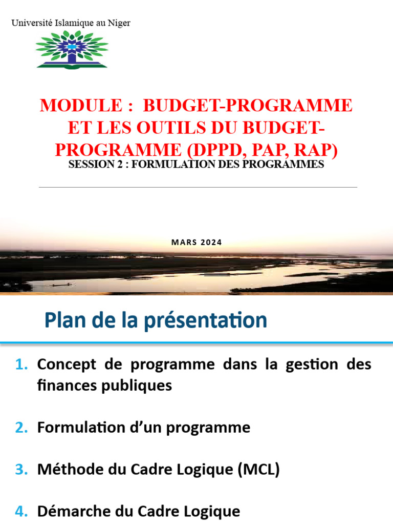 Formulation du Budget-Programme | PDF | Budget | Planification