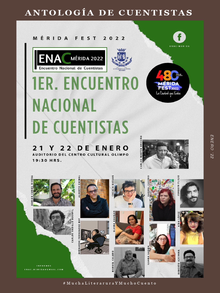 Antologia Cuentistas Merida 2022 | PDF | Ojo | Cuentos