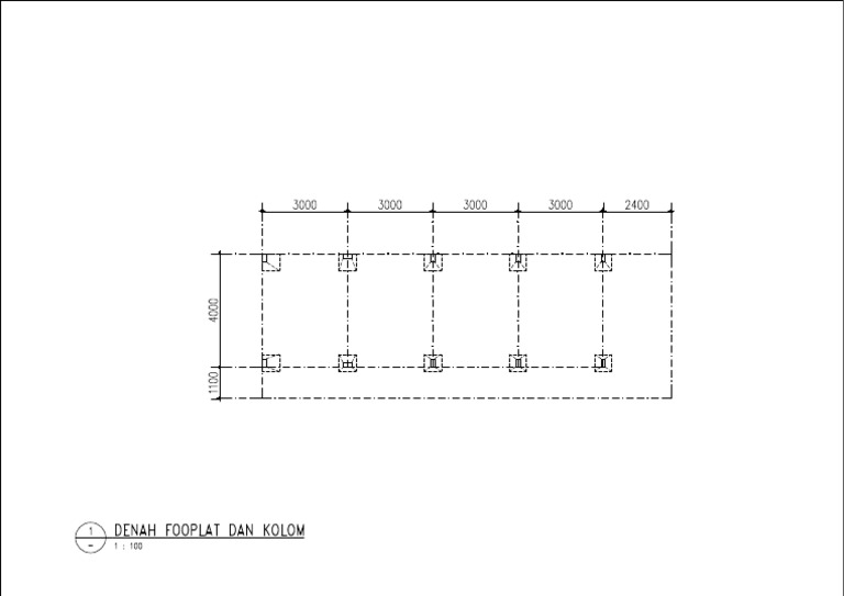 Denah Footplat | PDF
