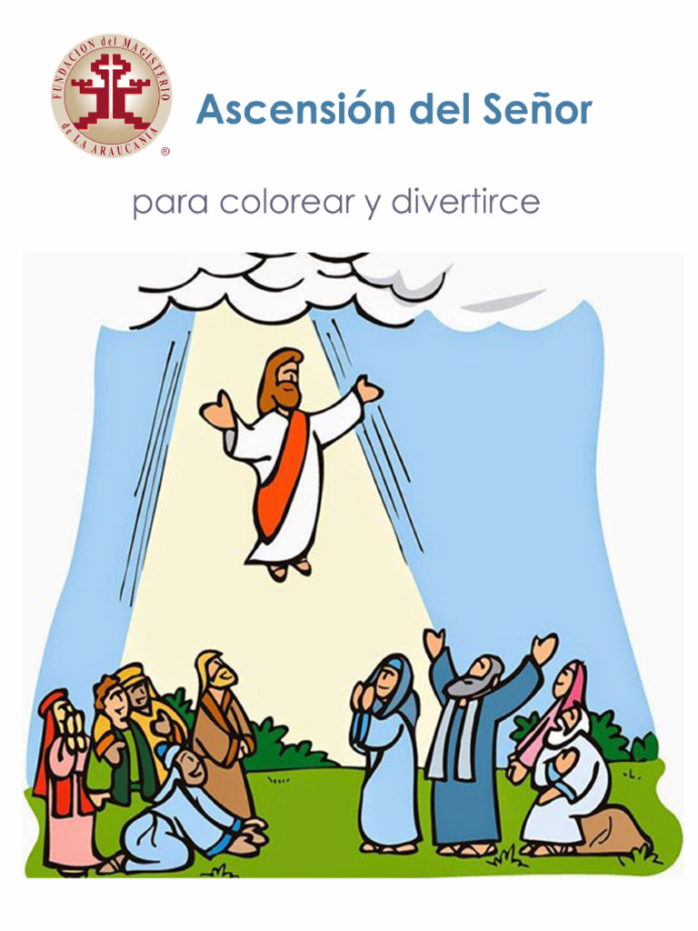 Ascension Del Senor Para Colorear Y Divertirse Fmda 2023 Pdf