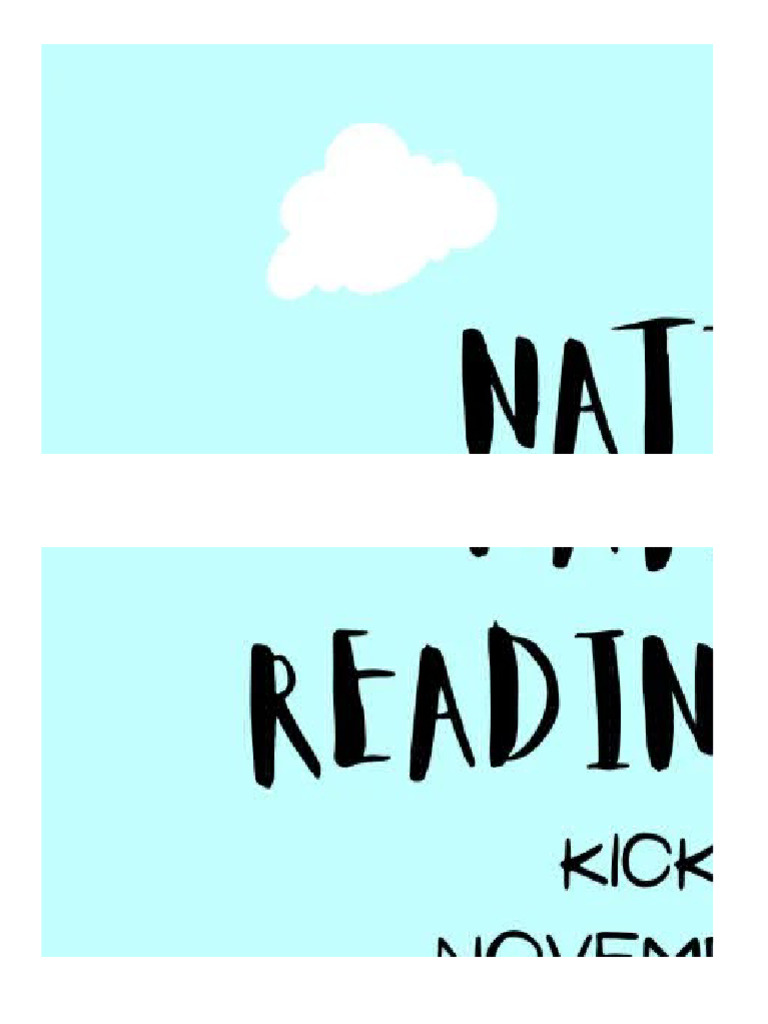 Reading Kick Off | PDF