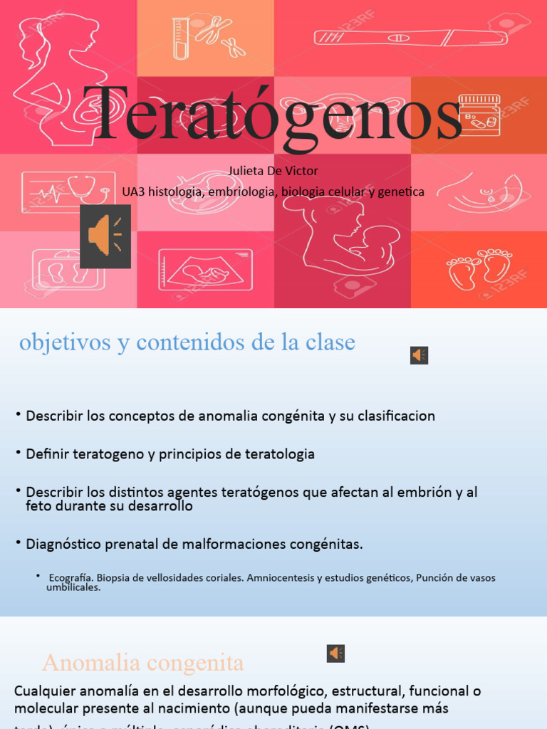 TP12 TERATOGENOS Embrio | PDF | Feto | Medicina