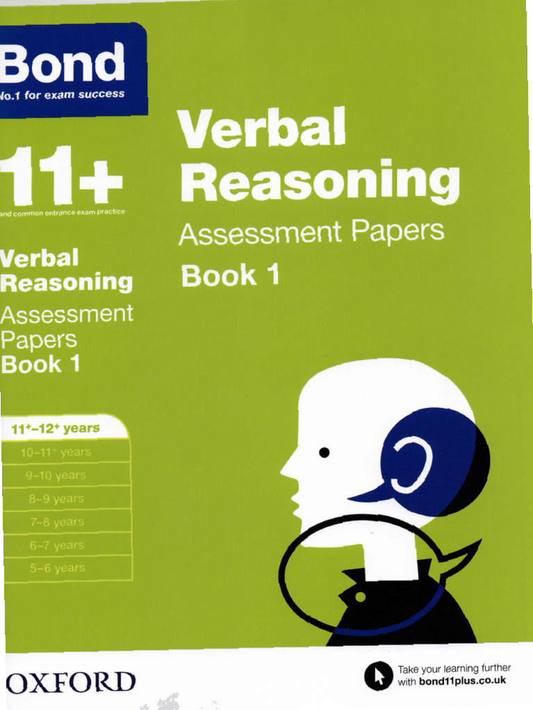 Verbal Reasoning 11-12 Book 1 | PDF