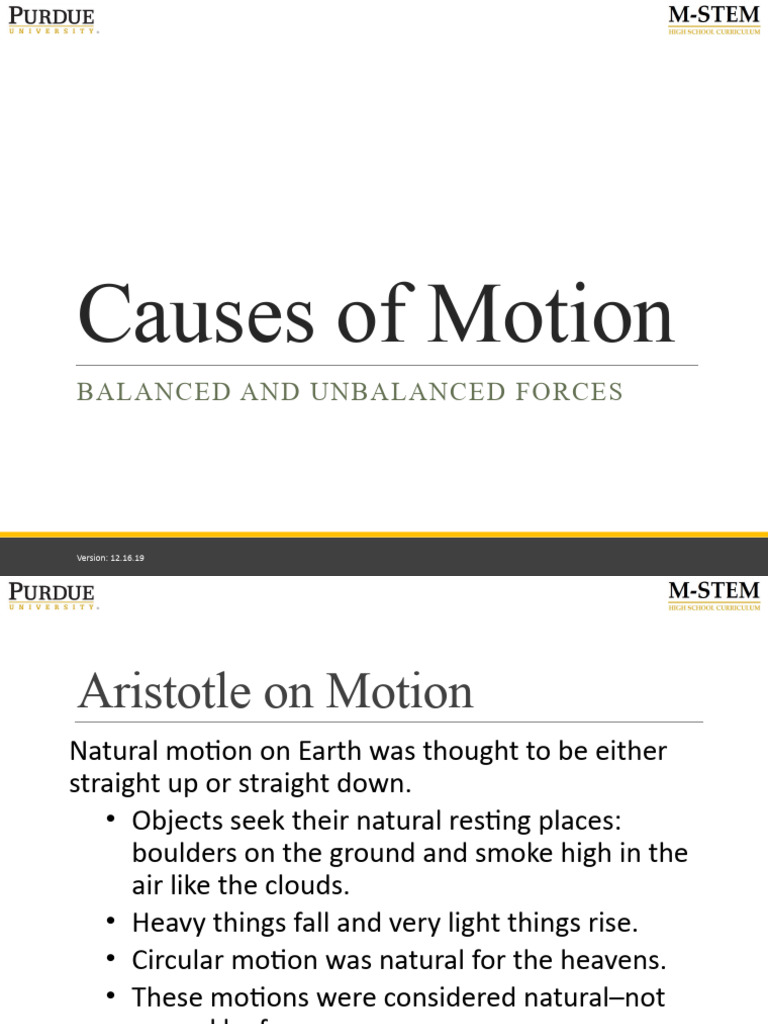 Understanding Motion: Forces Explained | PDF | Force | Inertia