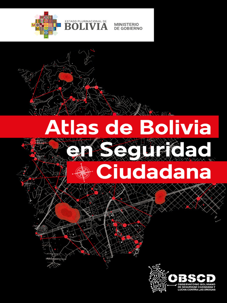Atlas de Bolivia en Seguridad Ciudadana (Digital) | PDF | Mapa ...