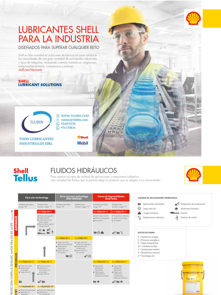 Catalogo Shell | Descargar gratis PDF | Rodamiento (Mecánico) | Engranaje